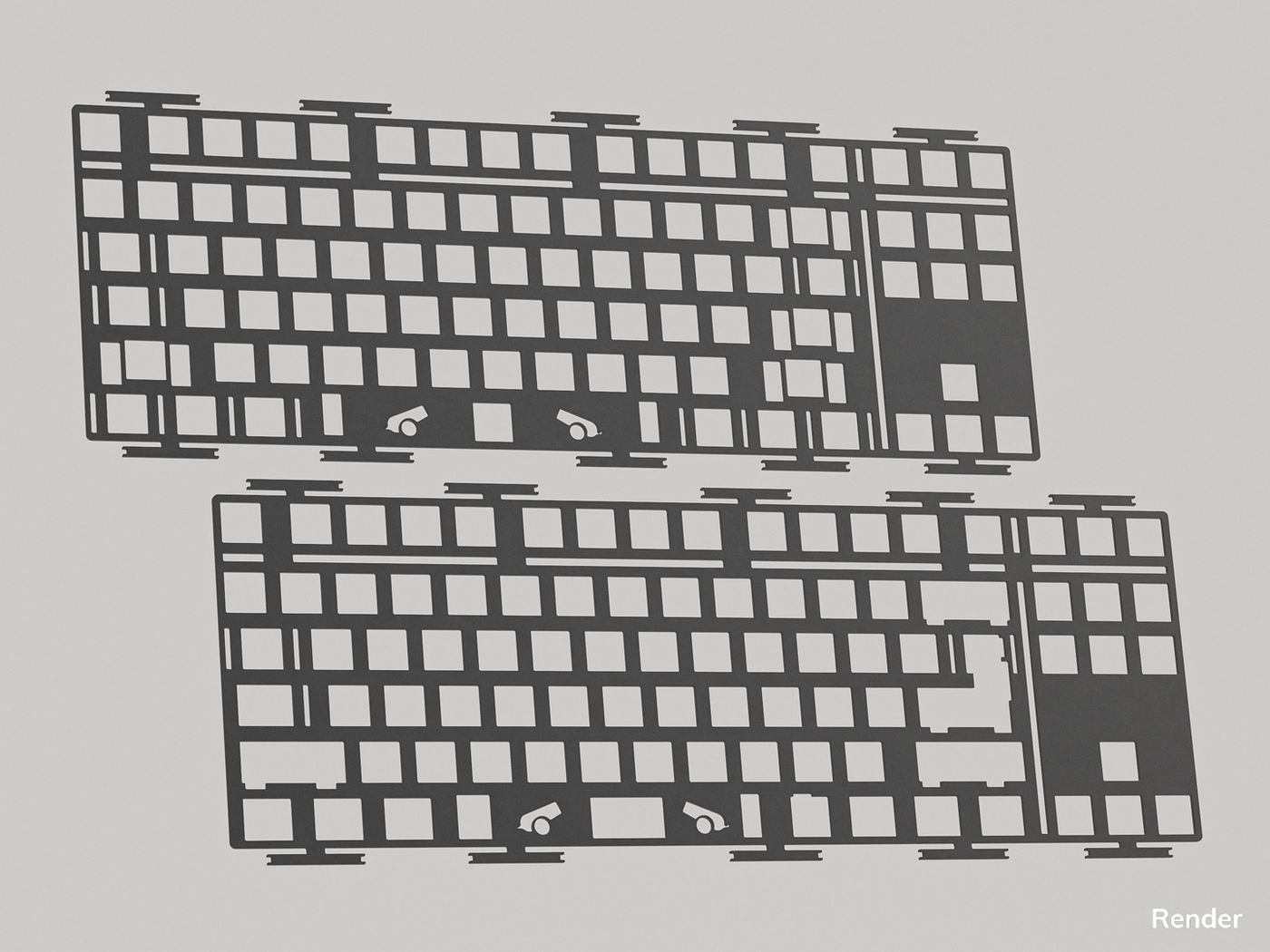 Ripple TKL Extra Plates – CannonKeys