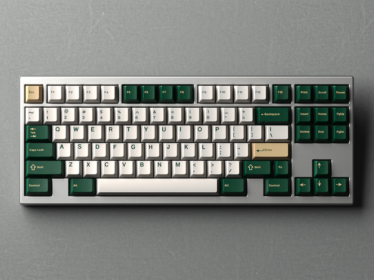 GMK British Racing Green (BRG) Round 2 – CannonKeys