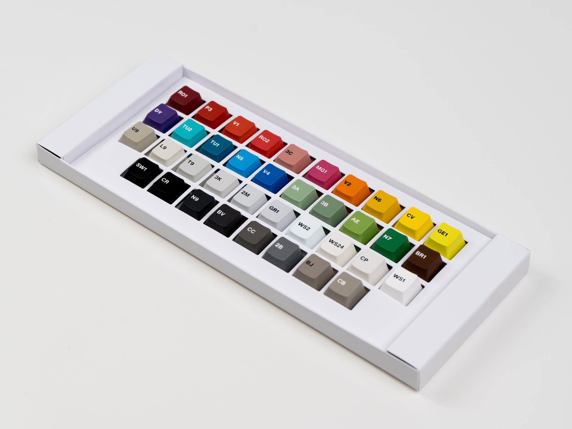 GMK Color Samples – CannonKeys