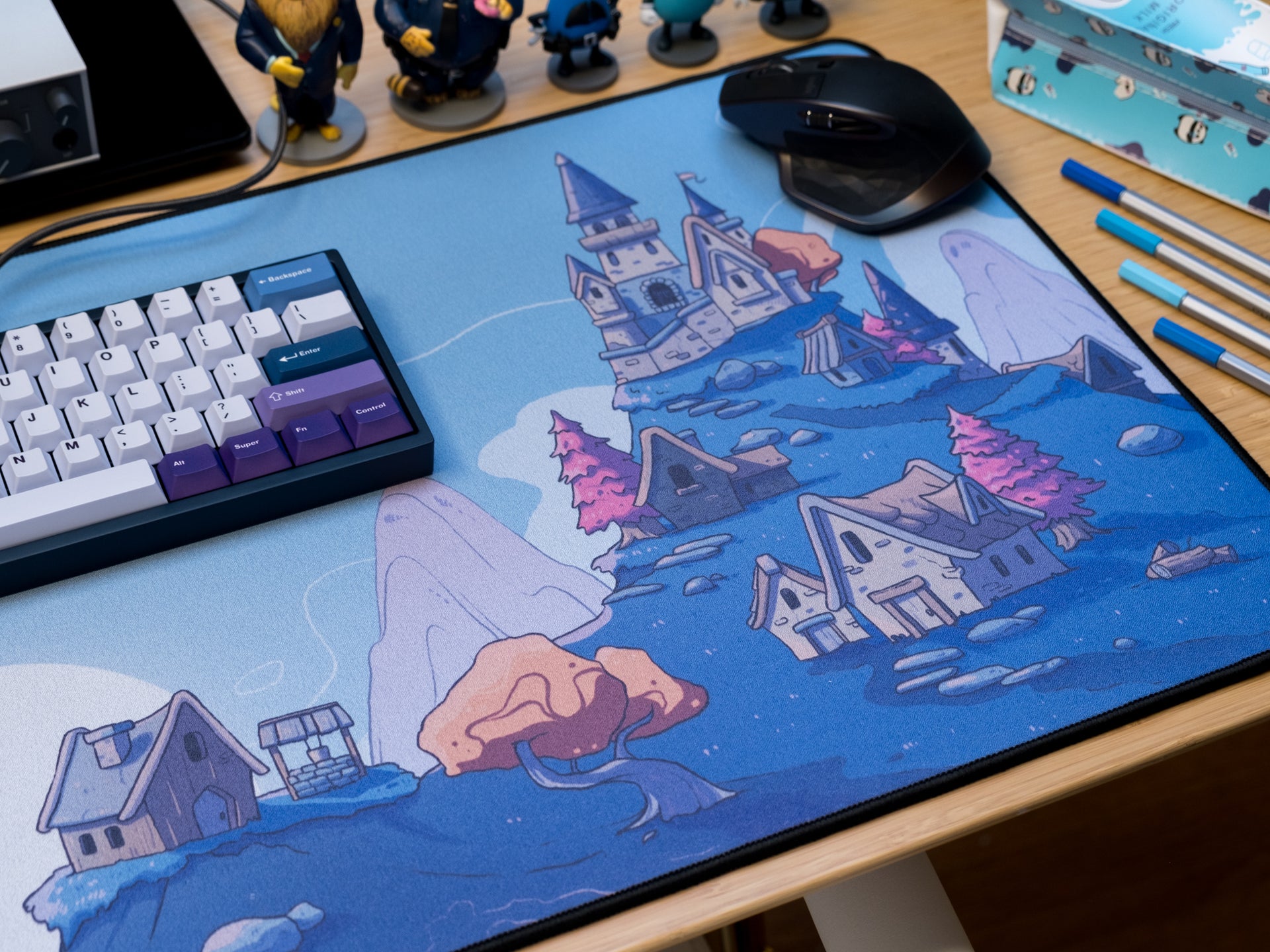 Castle on a Cliff Deskmats – CannonKeys