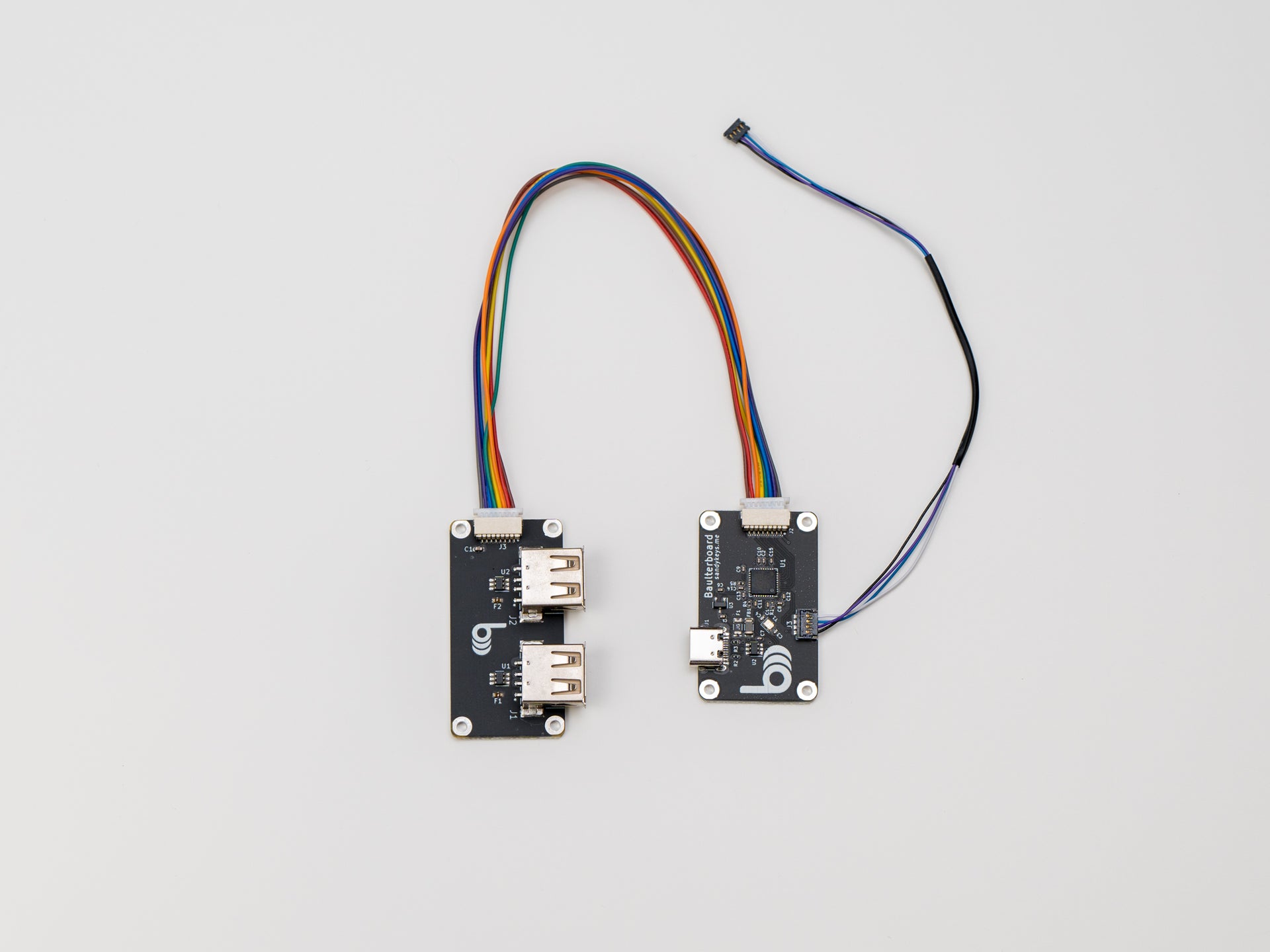 Type-B PCB and Daughterboard – CannonKeys