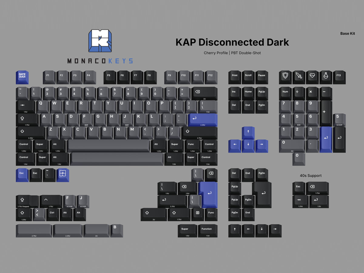 KAP Disconnected Dark – CannonKeys