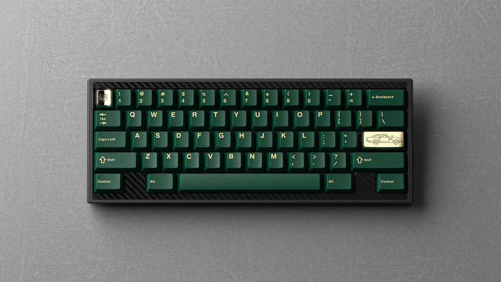 GMK British Racing Green (BRG) Round 2 – CannonKeys
