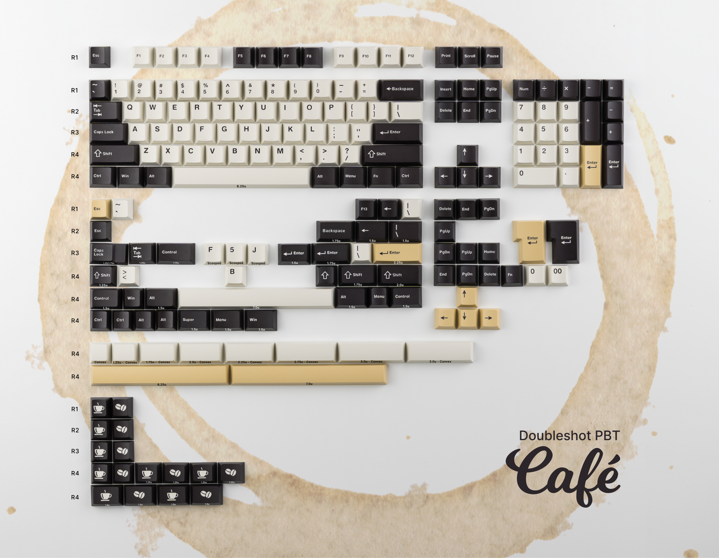 WS Cafe Keycaps – CannonKeys