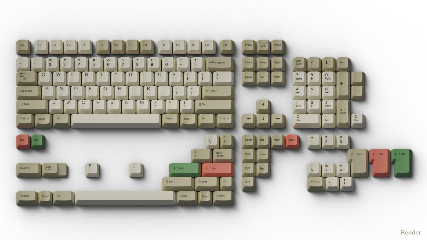 DCS 9009 Keycaps – CannonKeys