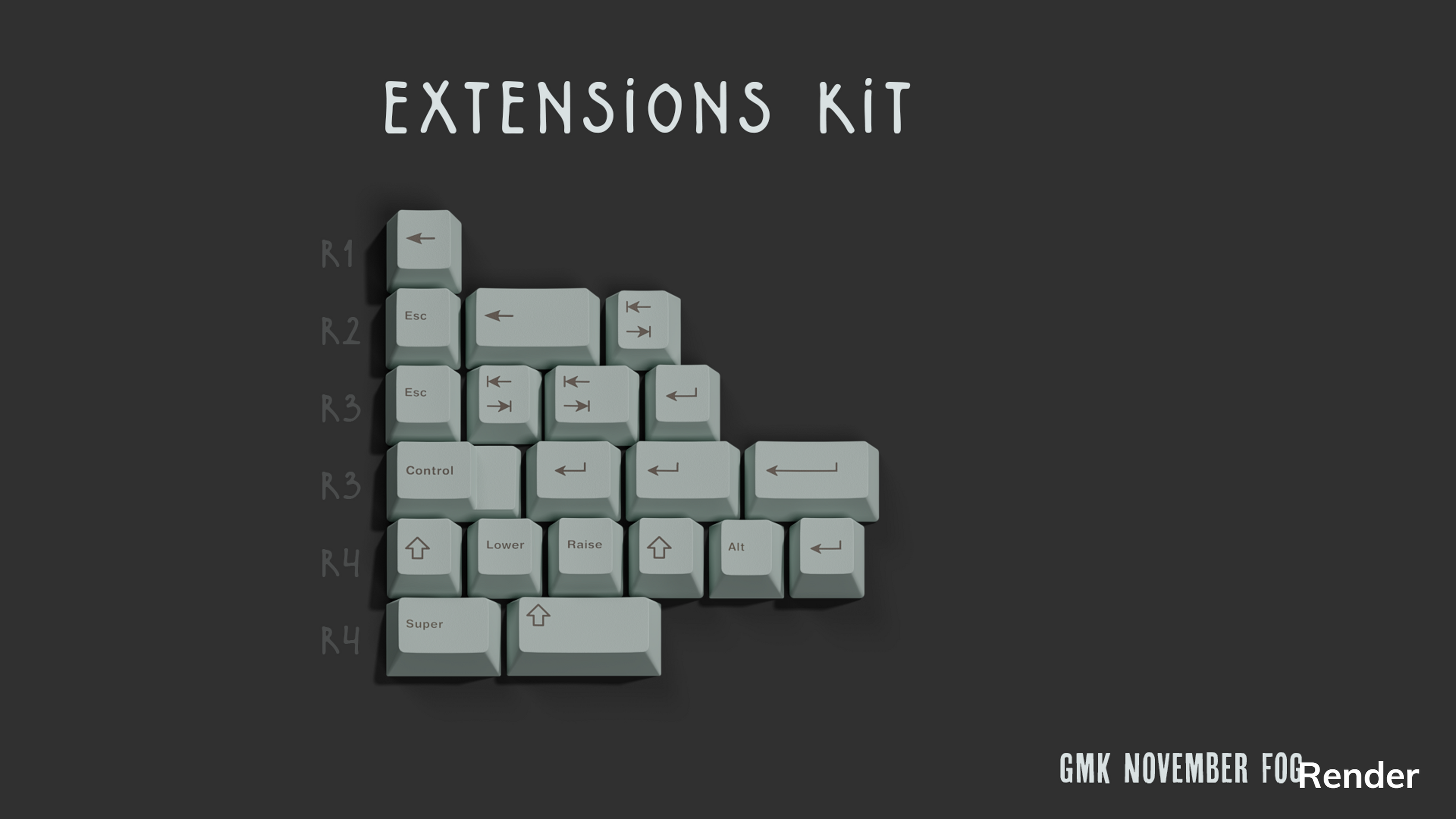 GMK November Fog – CannonKeys