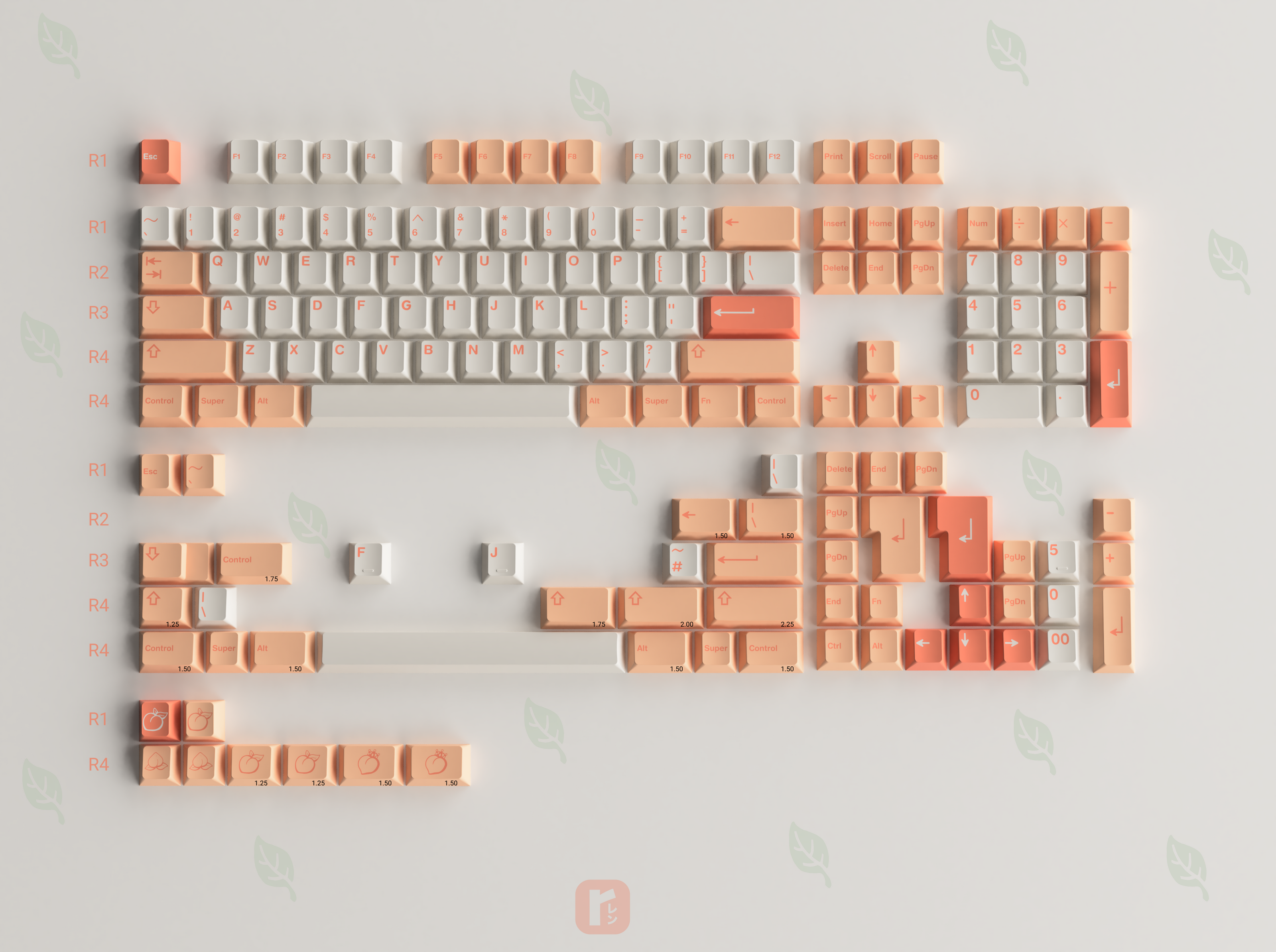 GMK Peaches n Cream – CannonKeys