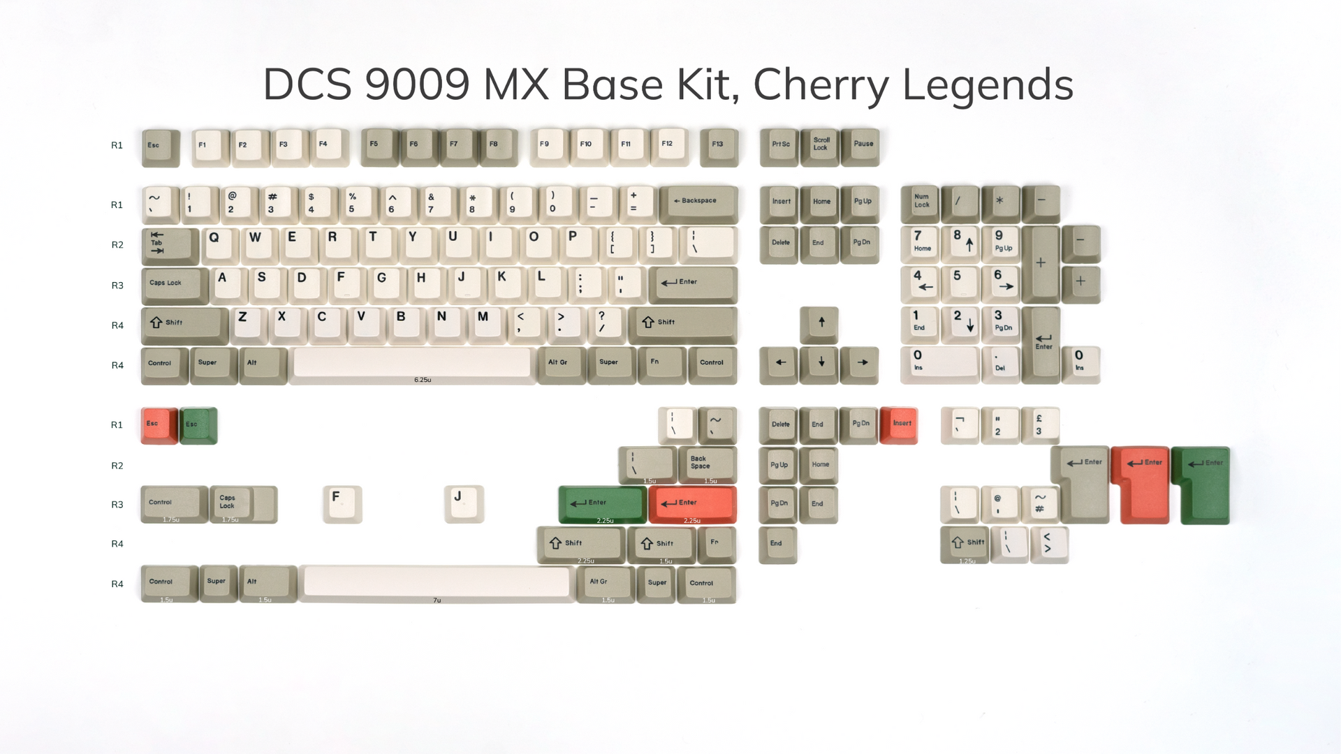 DCS 9009 Keycaps – CannonKeys