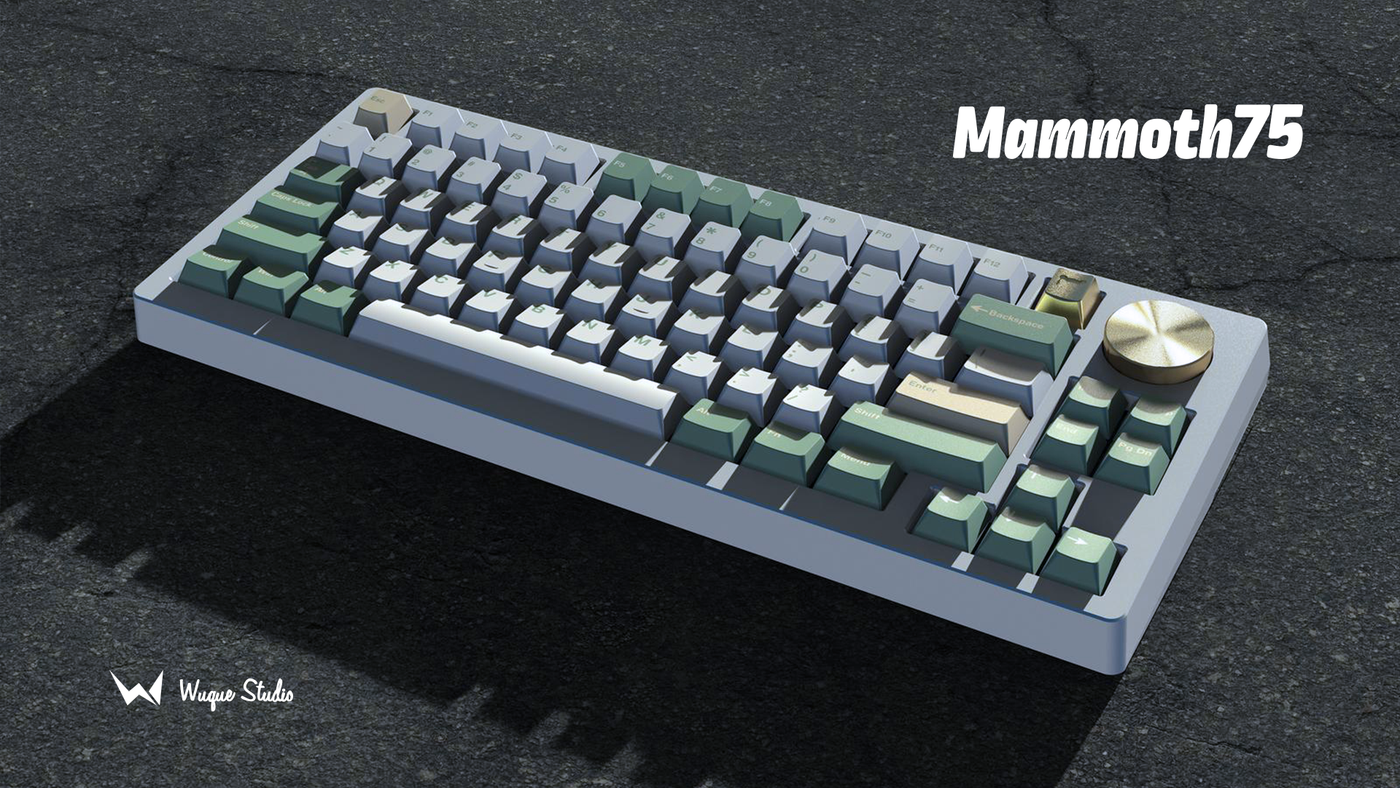 Mammoth75 with Brass Bottom – CannonKeys