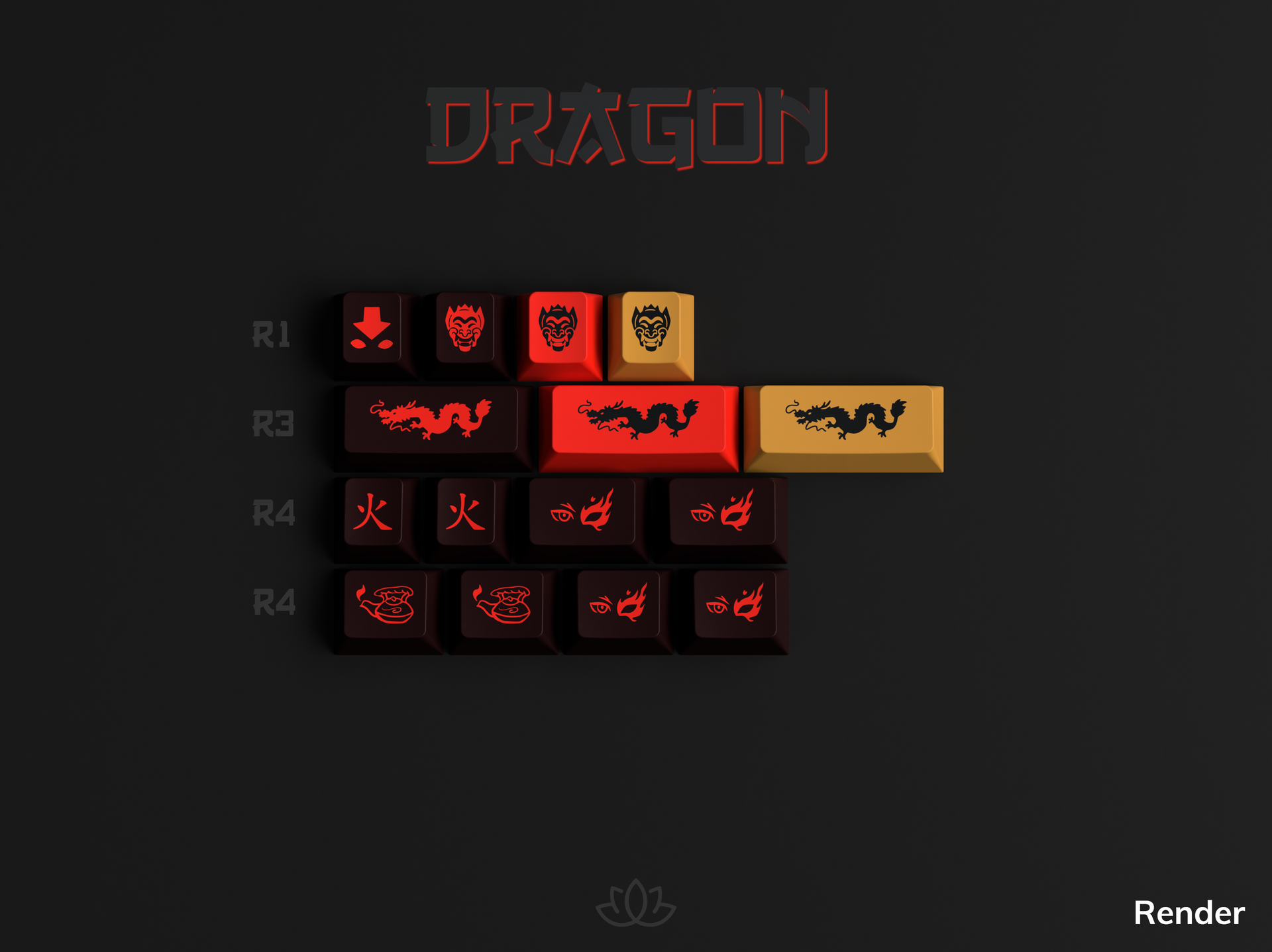 GMK Red Dragon – CannonKeys