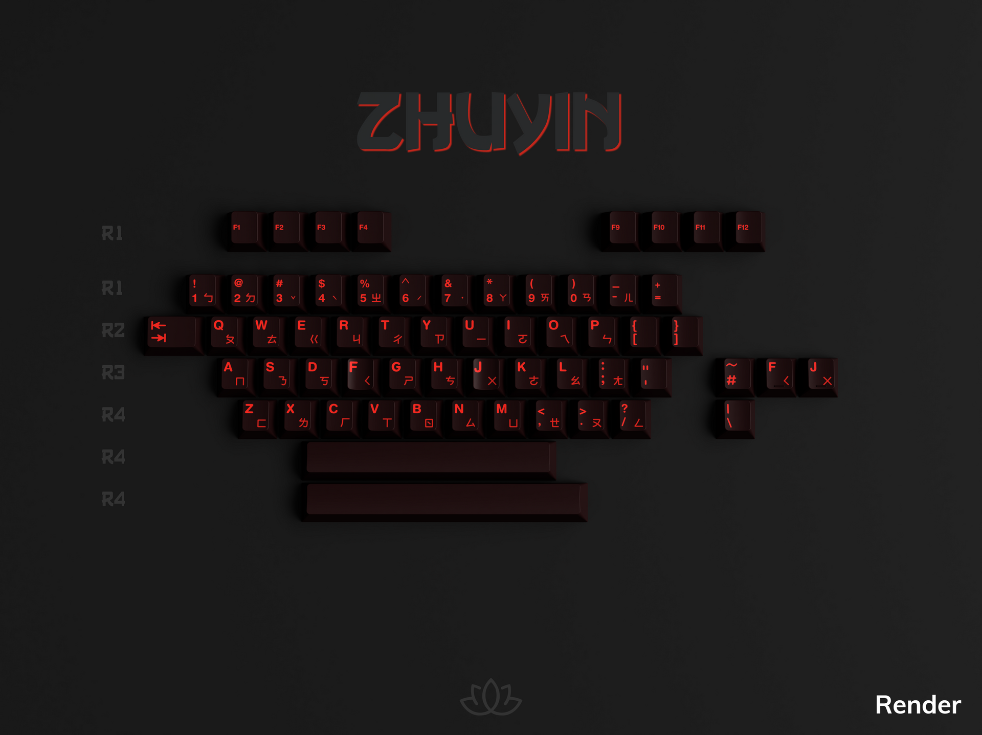 GMK Red Dragon – CannonKeys