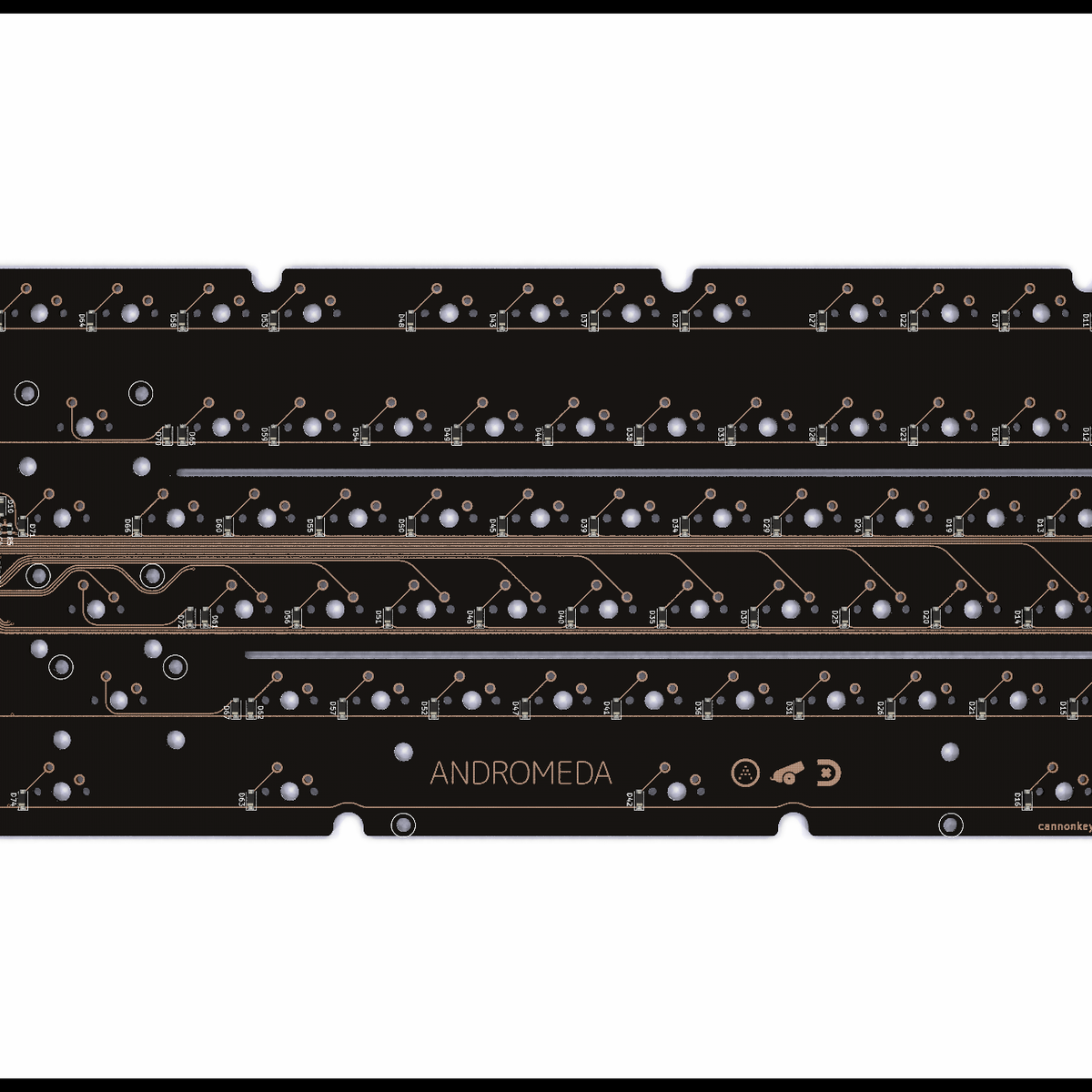 [Andromeda] Andromeda Extra PCB, JST Cable, and Daughterboard – CannonKeys