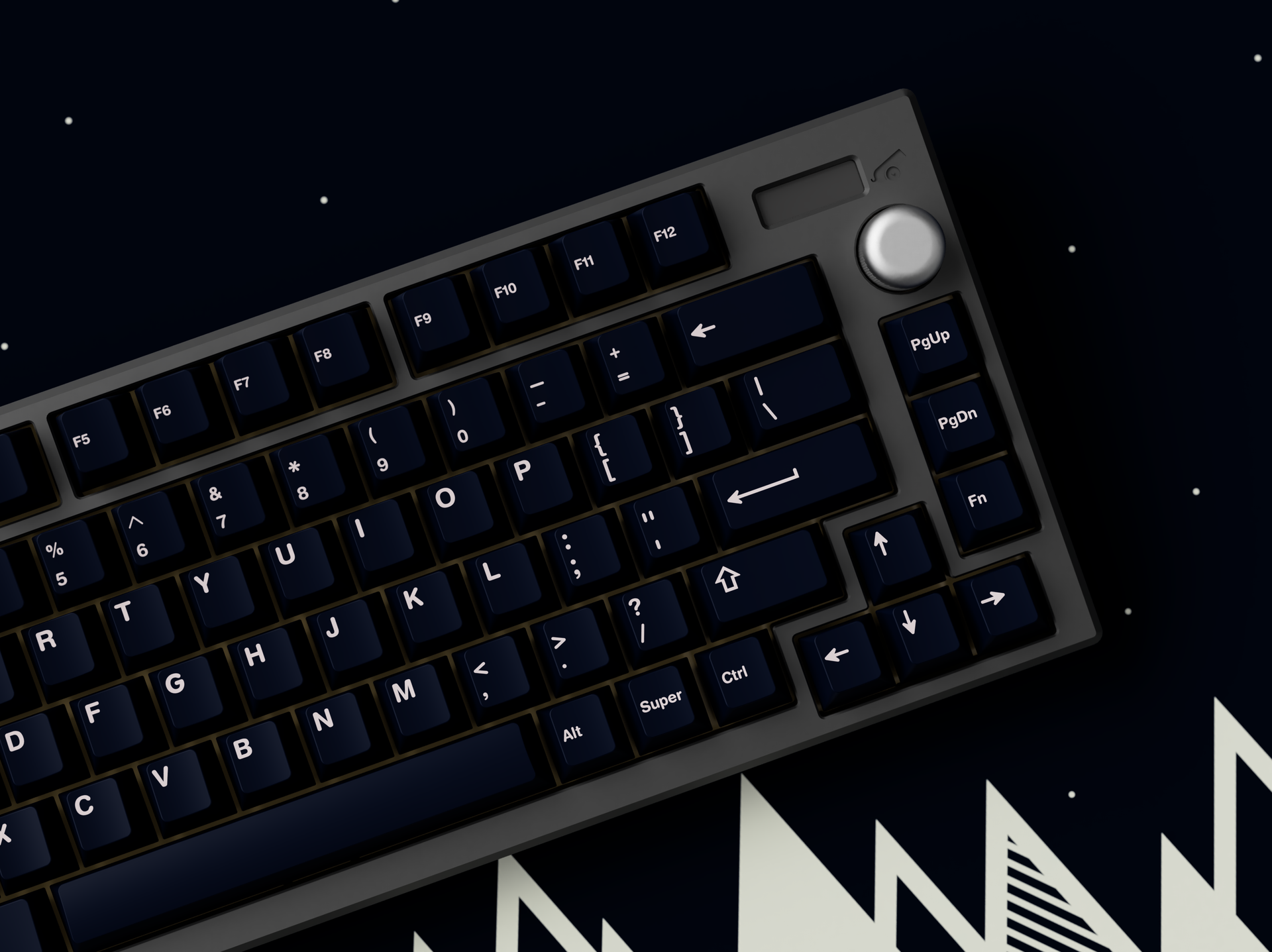 Gmk Deep Navy Cannonkeys