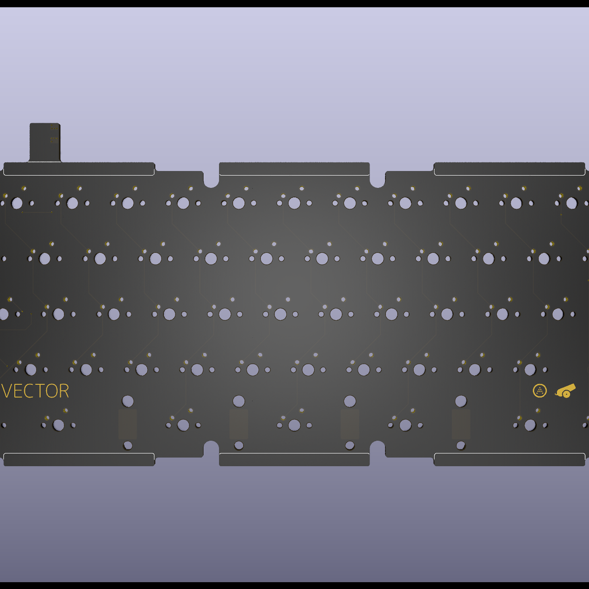 Vector PCB and Daughterboard – CannonKeys