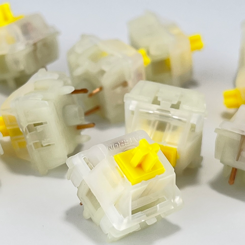 Gateron Cap Milky Yellow V2 Linear Switch – CannonKeys